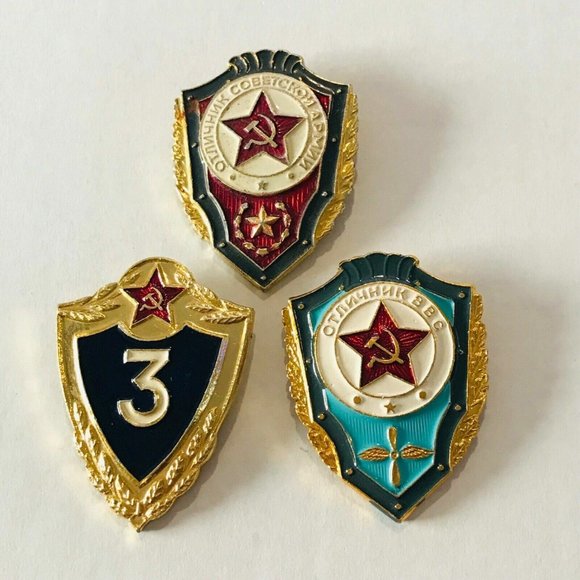 unbranded | Other | Russian Soviet Air Force Badge Excellent Warrior ...
